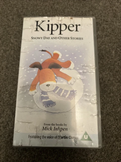 RARE VINTAGE KIPPER Snowy Day VHS Tape £8.00 - PicClick UK