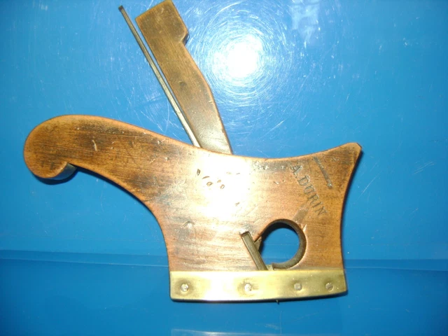 ANTIQUE TOOL, LARGE bodybuilder racket, Peugeot iron, bronze sole sides ...