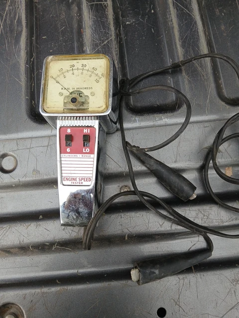 KAL-EQUIP MODEL T-101 Engine SpeedTester Vintage 1970s Tech $17.63 ...