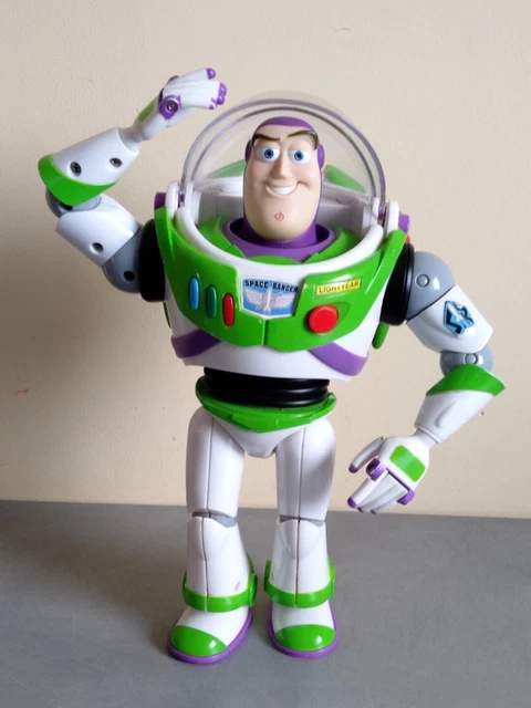 ROBOT BUZZ L'ECLAIR TOY STORY DISNEY PIXAR Sonore Lumineux Parle ...
