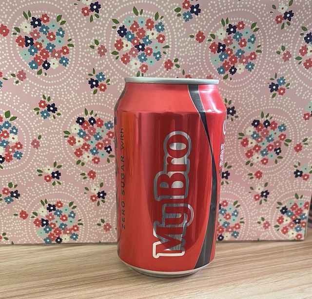2025 LIMITED EDITION Coke Can Coca-Cola zero sugar Nickname My Bro ...