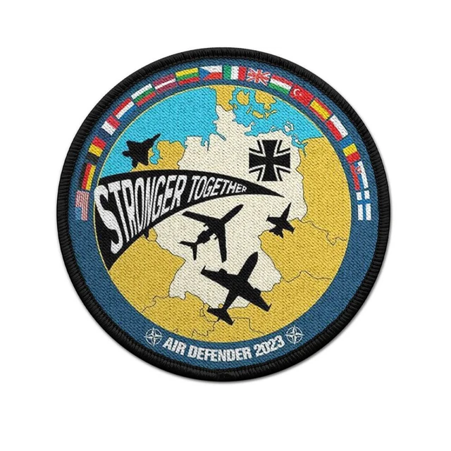 PATCH AIR DEFENDER 2023 NATO Übung Deutschland Bundeswehr #42152 EUR 11 ...
