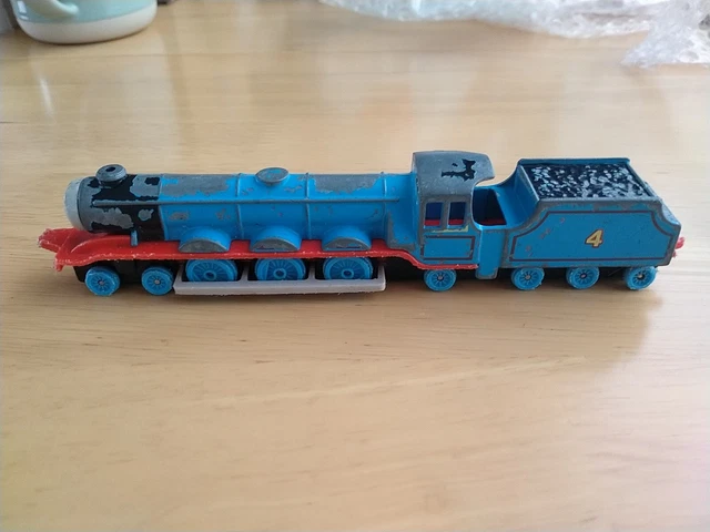 THOMAS THE TANK Engine Gordon No 4 - 1989 Diecast Train Vintage ERTL £5 ...