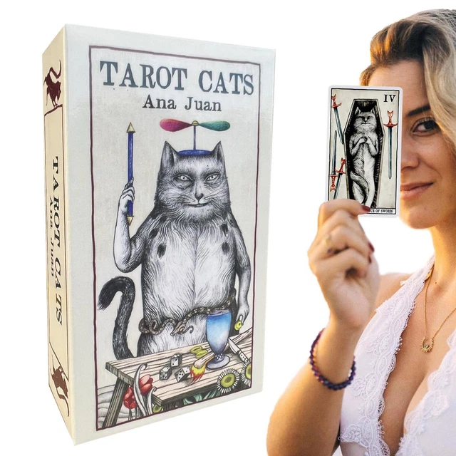 TAROT CATS 78 Cards Fortune Telling Oracle Deck by Ana Juan $24.70 ...