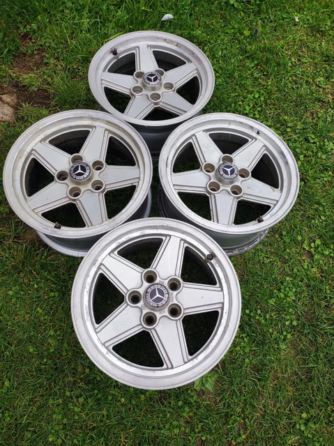 MERCEDES SL W107 R107 Alufelgen MIM Penta 7x15 et21 5x112 EUR 500,00 ...