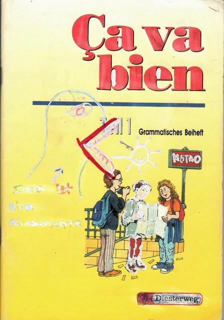 CA VA BIEN 1. Grammatisches Beiheft von Bernhard Stentenbach EUR 1,70 ...