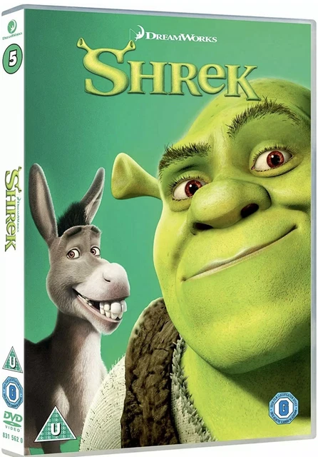 SHREK [2001] (DREAMWORKS) (DVD) Mike Myers, Eddie Murphy, Cameron Diaz ...