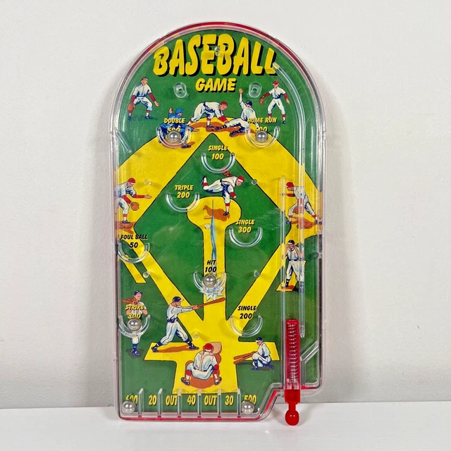 SCHYLLING HOME RUN Baseball Classic Pinball Game 2006 Handheld Pin Ball ...