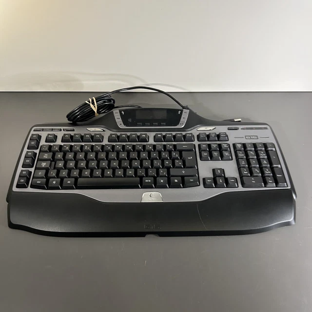 LOGITECH G15 MODELL Y-UW92 Gaming Tastatur hintergrundbeleuchtet QWERTY ...