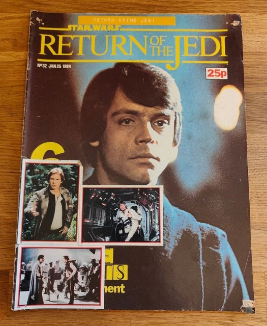 COMIC - STAR Wars Return Of The Jedi Marvel UK Comic Magazine 1984 No ...