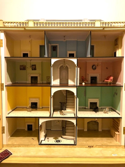LARGE DOLLS HOUSE made by Christopher Cobb in the 90s one of a kind £ ...