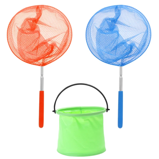 JOUET ATTRAPER FILET De Pêche Acier Inoxydable Télescopique Enfant EUR ...