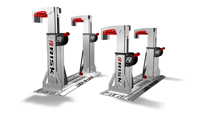 RISK RACING LOCK n Load Pro Mini Motocross Halterung Verladen Sicherung ...