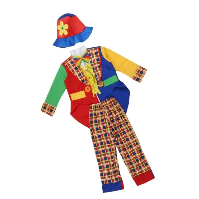 NOVELTY CLOWN COSTUME and Accessories for Halloween Cosplay Party $26. ...