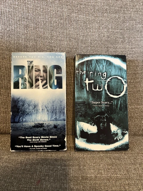 THE RING & The Ring Two Horror VHS Lot Of 2 Tapes Naomi Watts Simon ...