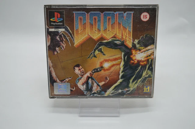 JEU GAME DOOM big box complet console Playstation 1 PS1 Psone FR PAL ...