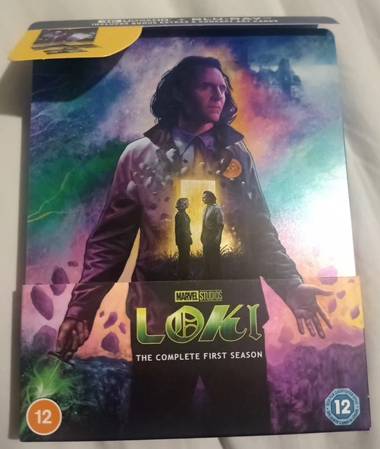 LOKI: COMPLETE FIRST Season- 4K UltraHD Blu-ray Steelbook - Series 1 ...