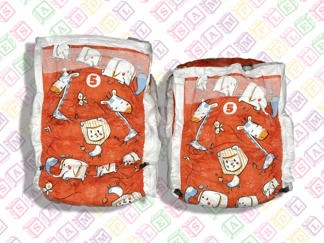 CUSTOMZ COLOURFUL ZOO ABDL Adult Baby Diaper Nappy - 1 x Nappy £10.00 ...