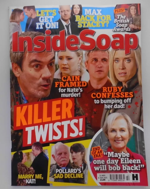 INSIDE SOAP MAGAZINE 31st May 2025 Cain framed, Ruby confesses ...