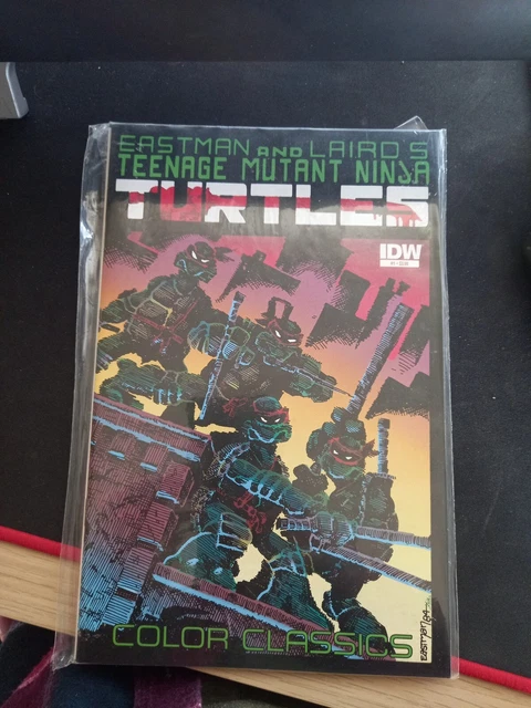 TMNT COMIC TEENAGE MUTANT NINJA TURTLES Color Classics # 1 ~ IDW ...