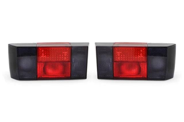 VOLKSWAGEN GOLF MK1 Rear Lights Set Smoked Red 74-79 Tail Lamps Driver ...