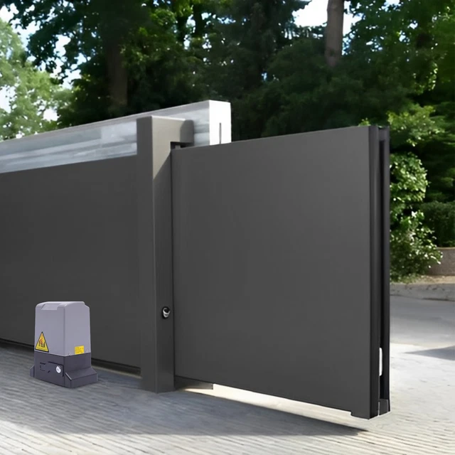 1200KG ELECTRIC AUTOMATIC Sliding Gate Opener Driveway Motor Kit UK £ ...