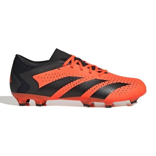 SCARPE DA CALCIO Adidas Predator Accuracy.3 L Fg M GW4601 rosso arance ...