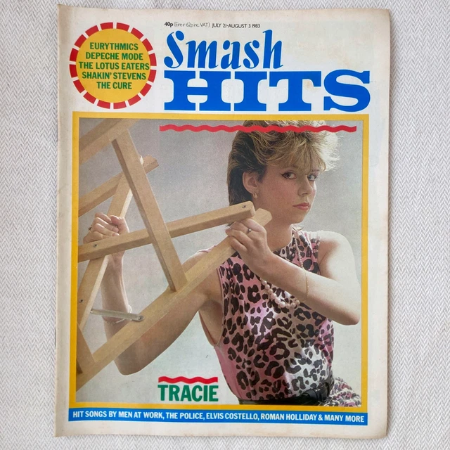 SMASH HITS MAGAZINE Vintage Jul 1983 - Tracie Depeche Mode Eurythmics £ ...