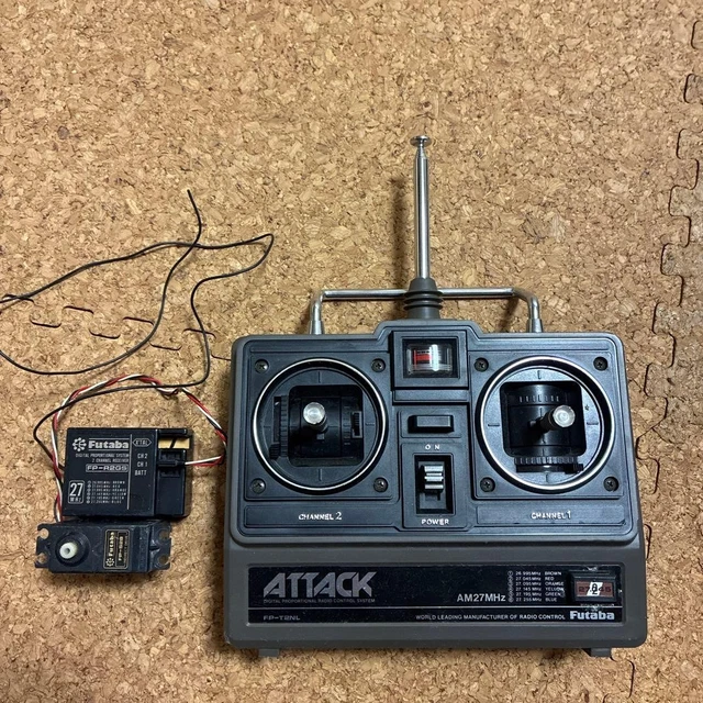 FUTABA ATTACK AM27MHZ radio control set £84.97 - PicClick UK