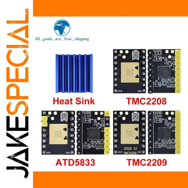 JAKESPECIAL – HIGH-PERFORMANCE Stepper Motor Driver for 3D Printers EUR ...