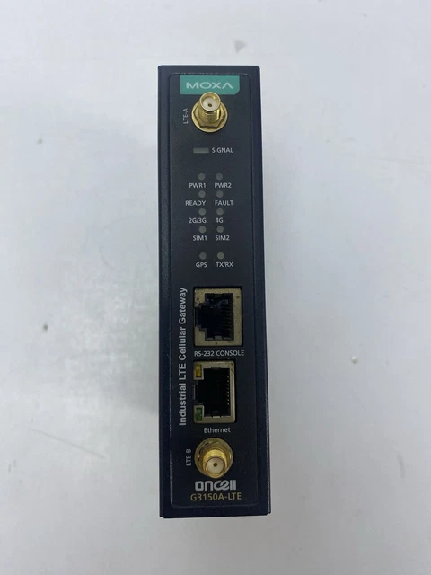 MOXA ONCELL G3150A-LTE Industrial Cellular Gateway Module $267.87 ...