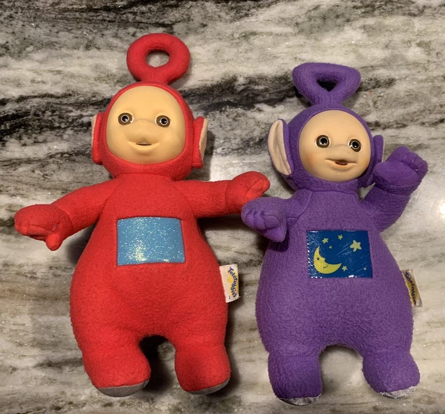 TELETUBBIES PLUSH PAIR Tinky Winky and Po 12”-15” EUR 16,31 - PicClick IT