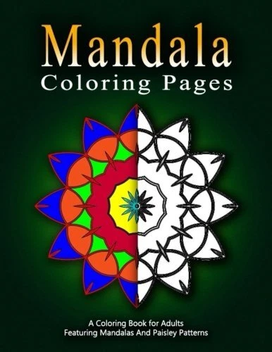 MANDALA COLORING PAGES - Vol.5: adult coloring pages: Volume 5.by Charm New