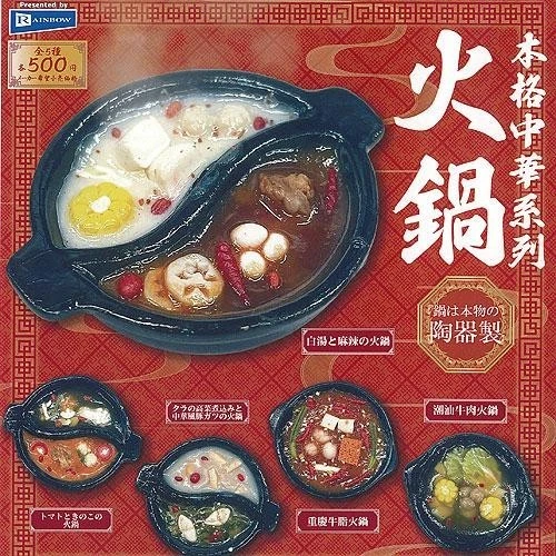 AUTHENTIC CHINESE SERIES Hot Pot All 5 Types + Display Mount Set ...
