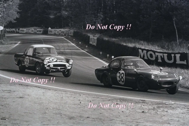 MARCOS GT GULLWING & Sunbeam Alpine Le Mans 1962 Photograph 1 £4.00 ...