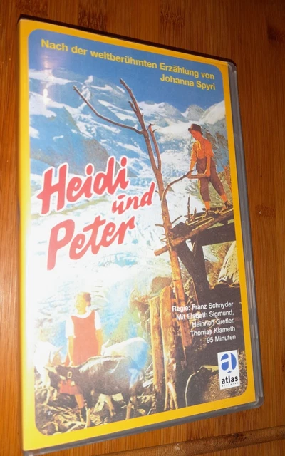 VHS-KASSETTE VHS HEIDI Und Peter Schweizer Heimatfilm 1955 Farbe ...