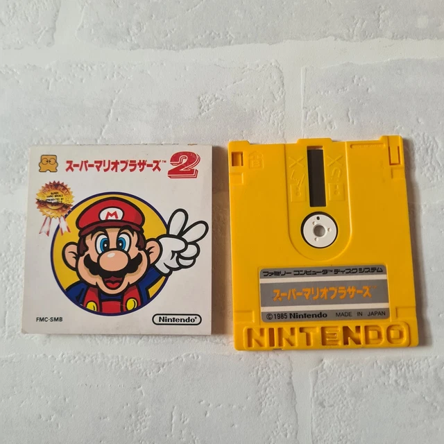 SUPER MARIO BROS 2: Famicom sistema disco gioco Bros NTSC-J Giappone ...