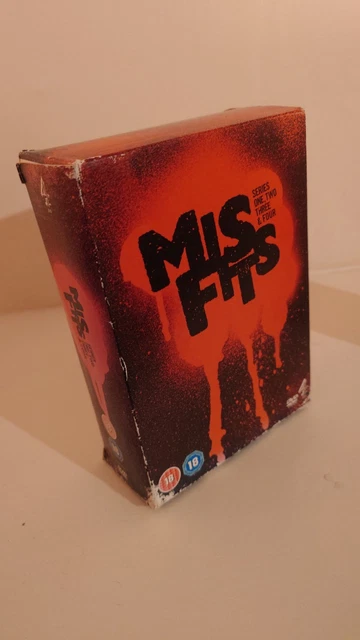 MISFITS SEASON 1-4 Box Set DVD £8.60 - PicClick UK