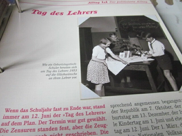 DDR ALLTAG DER politisierte Alltag Tag des Lehrers EUR 3,65 - PicClick DE