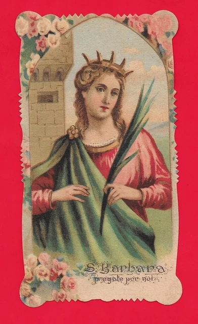 SANTINO HOLY CARD - Santa Barbara - 1898 EUR 2,50 - PicClick FR