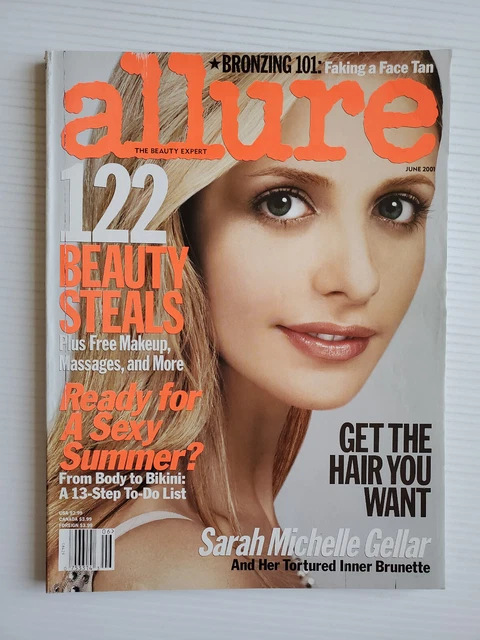 2001 ALLURE MAG Sarah M Gellar Fernanda Tavares Nicole Scherzinger Liya Kebede £22.25 - PicClick UK
