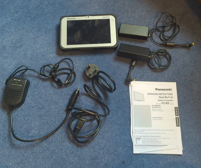 PANASONIC TOUGHPAD FZ-B2 Mk2 Android Rugged Tablet 4G Wifi 7" Screen ...