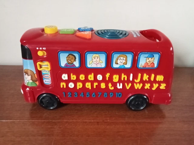 VTECH PLAYTIME BUS With Phonics Baby Toddler Interactive Toy £8.99 ...