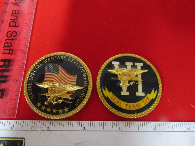 CHALLENGE COIN US Navy Seal Team Six Special Naval Warfare Development ...