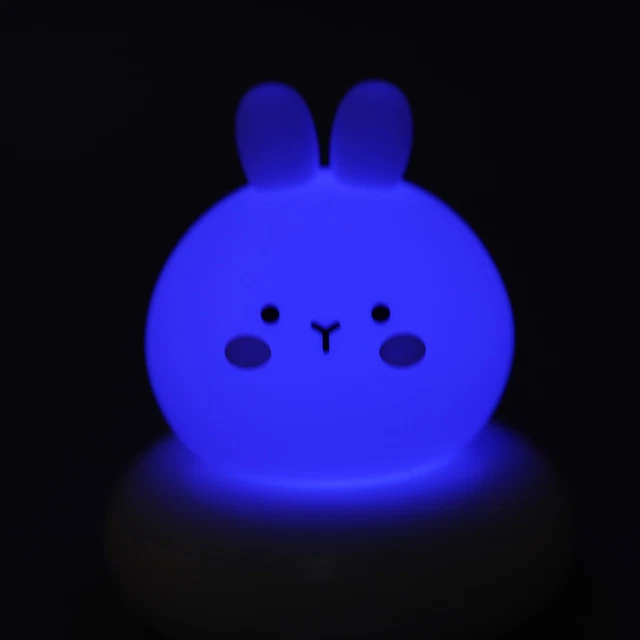 BUNNY NIGHT LIGHT 100mAh Rechargeable Baby Night Light Magnetic Rabbit ...