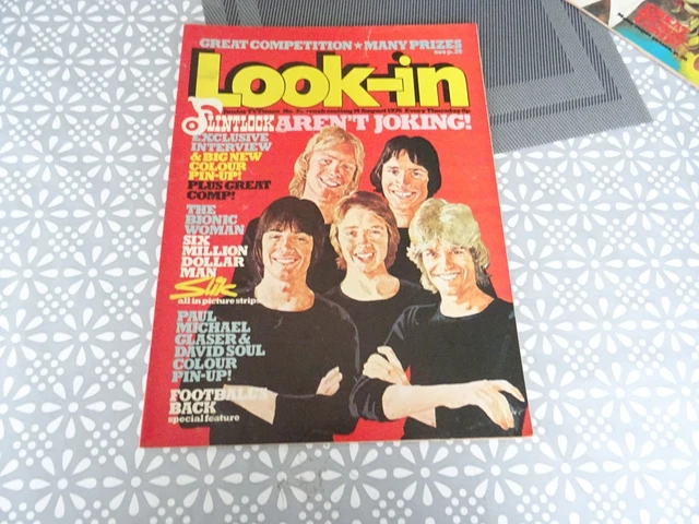 LOOK IN MAGAZINE Aug 14th 1976 Flintlock Poster Stevenson's Rocket ...