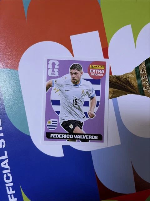 FEDERICO VALVERDE EXTRA Sticker Panini World Cup 2026 Stickers £9.73 ...