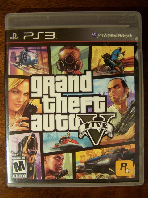 GRAND THEFT AUTO V, GTA 5, PlayStation 3, 2013, Usato EUR 6,17 ...