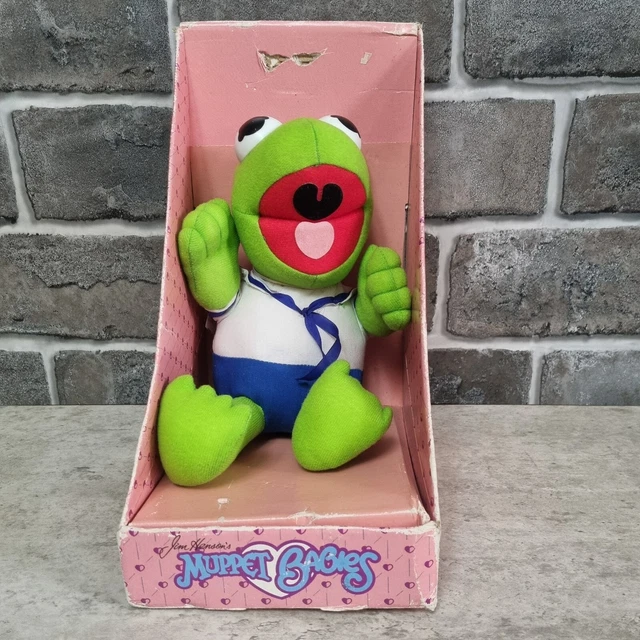 MUPPET BABIES KERMIT the Frog Jim Henson Rainbow Toys 1985 Vintage Box ...