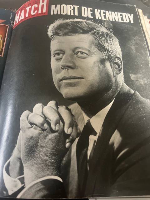 PARIS MATCH N°764 30 novembre 1963 Mort de KENNEDY EUR 2,99 - PicClick FR
